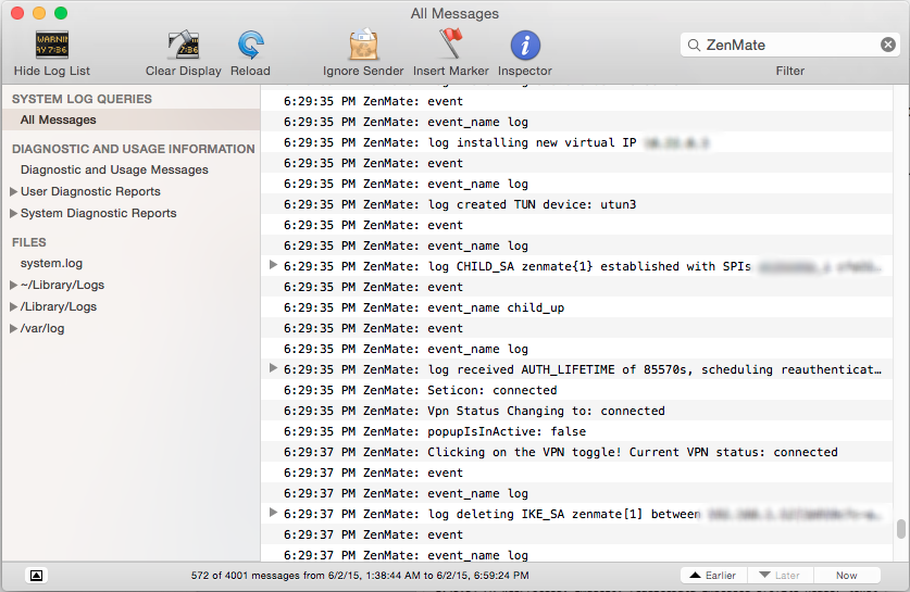 How to capture a Console Log on Mac – Zenmate Support